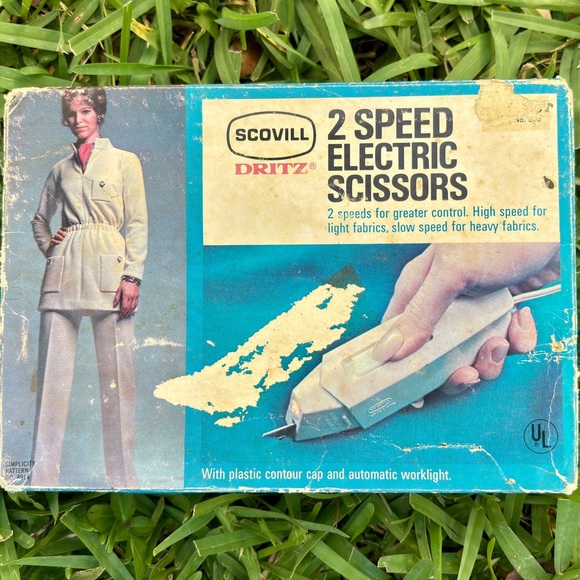Other | Vintage 197s Scovill Dritz 2 Speed Electric Scissors | Poshmark